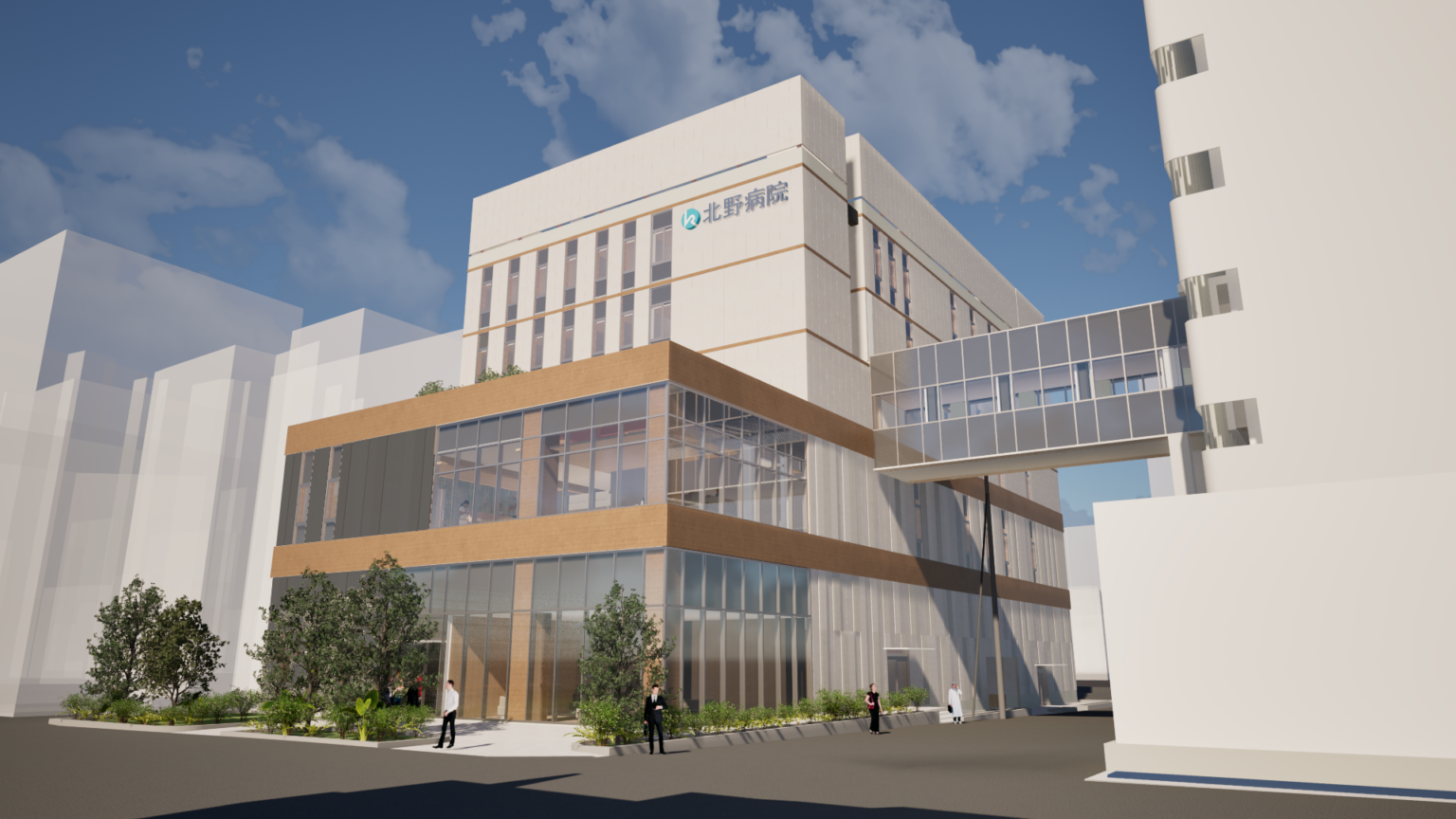 【2027年10月竣工予定】市民の皆様の健康を守る「予防医学棟」の設計コンセプトを発表｜大阪 北野病院